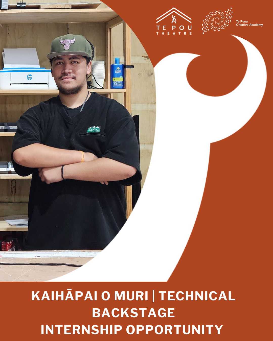 Kaihāpai o Muri | Technical Backstage - Paid Internship Opportunity | Te Pou Theatre